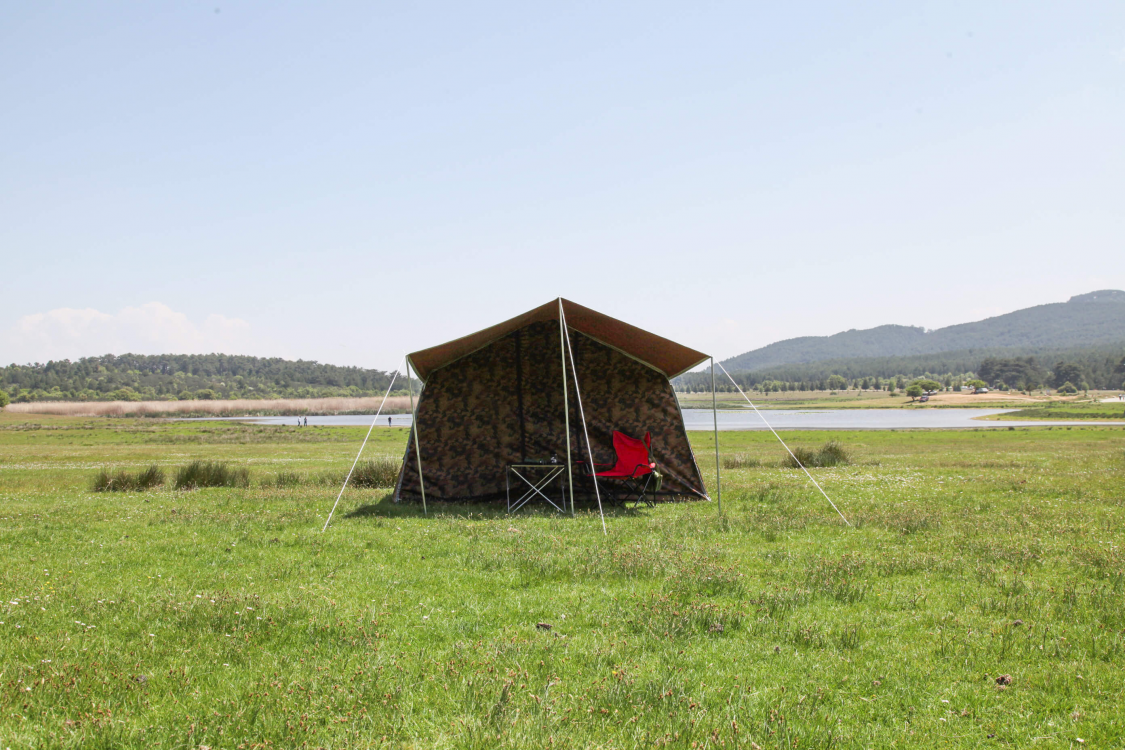 İki Odalı Kamuflaj İmperteks Kamp Çadırı